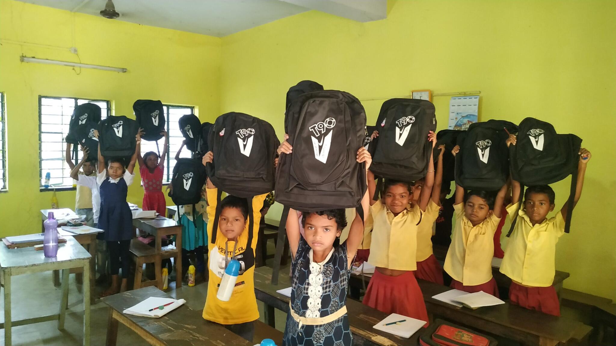 School Bag distribution amongst students – Bhalo Pahar